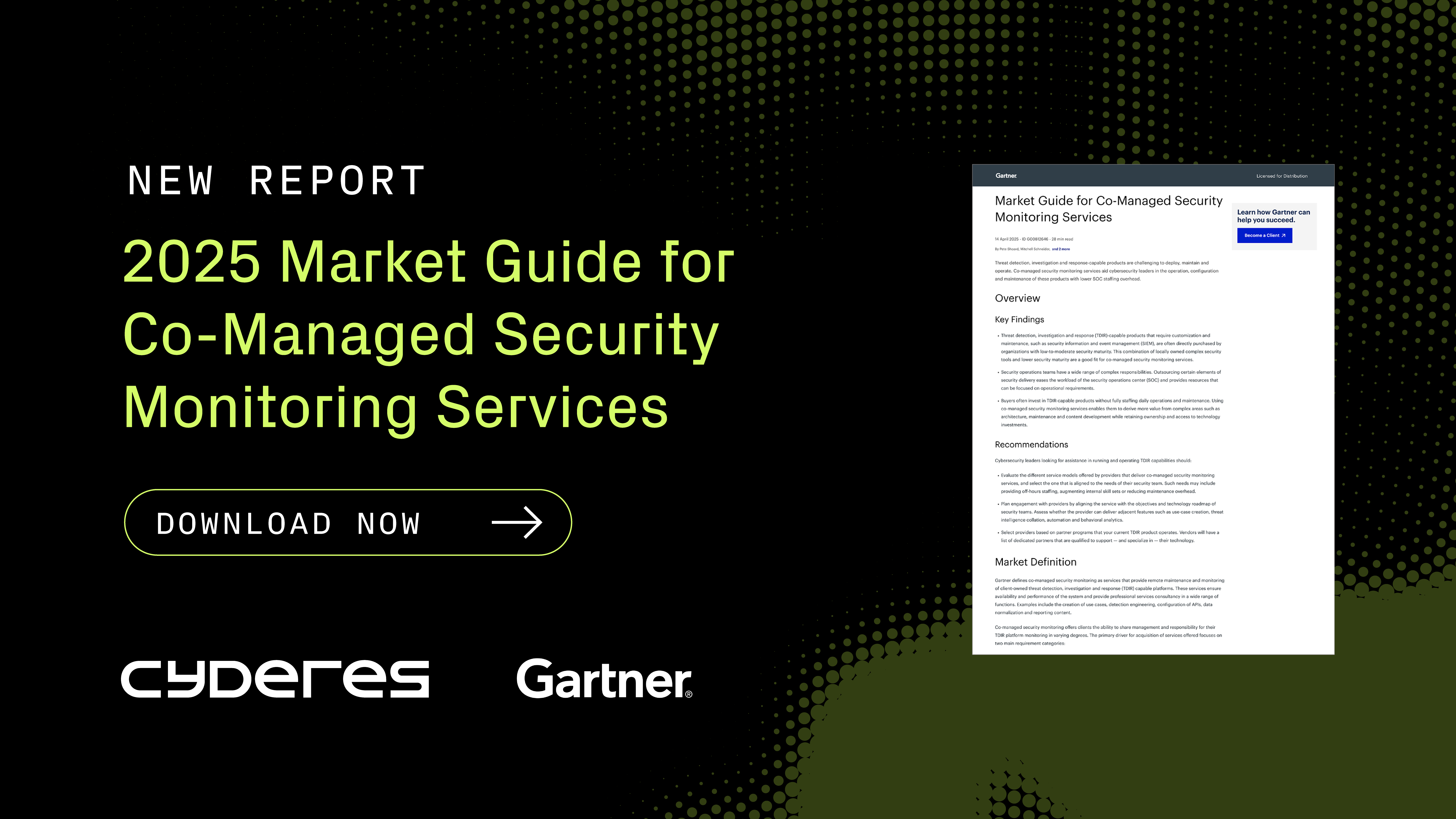 Gartner 2025 Market Guide for Co-Managed Security